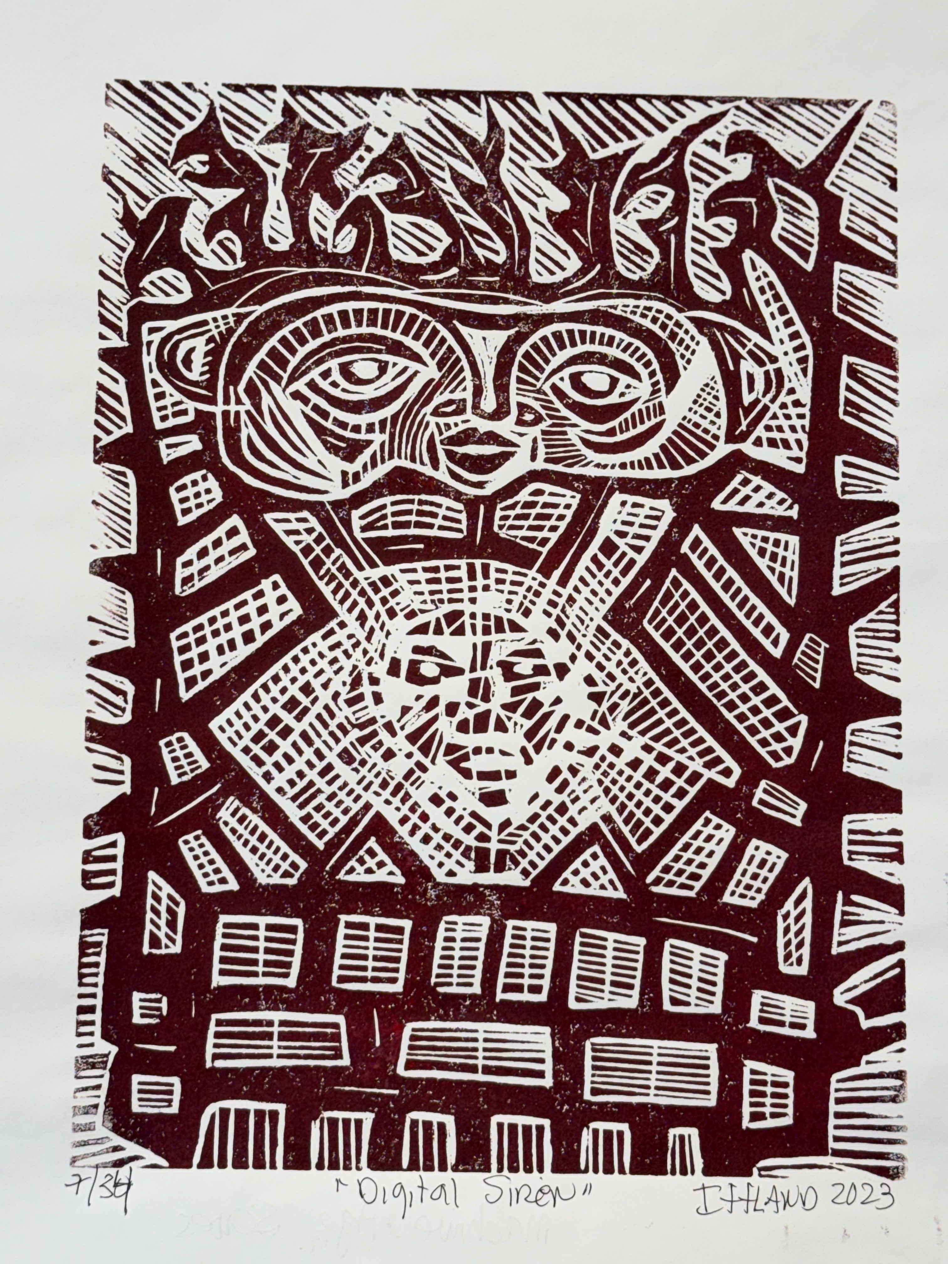 Digital Siren Print (Machine Age series), by Chuck Iffland – Northwind Art