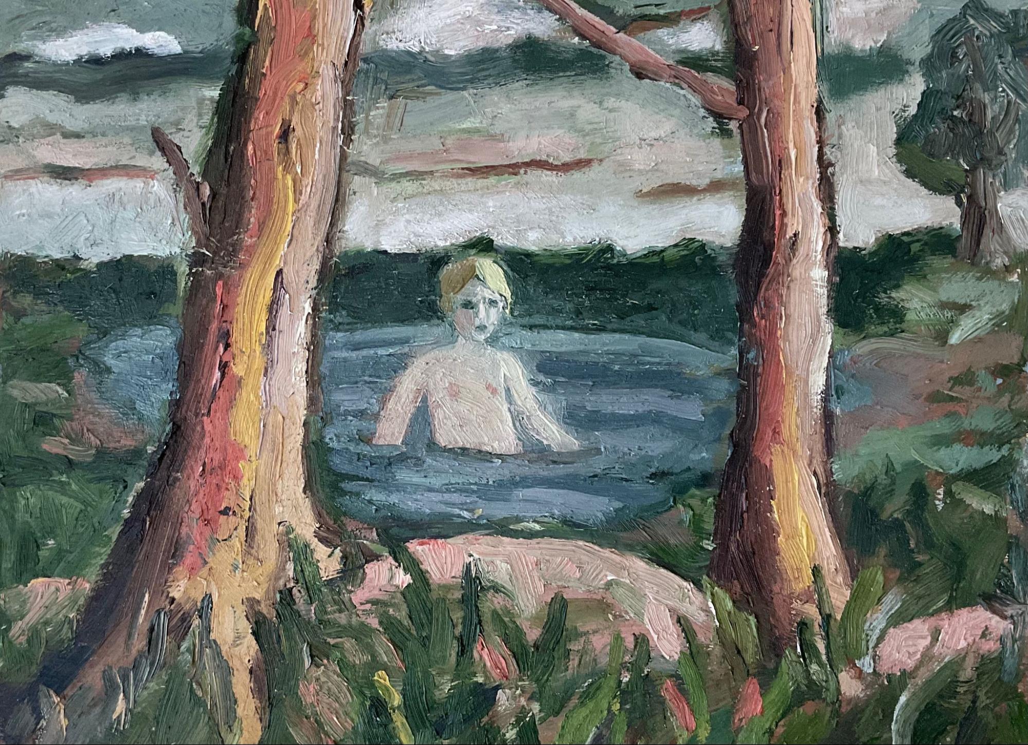 Bathing, by Patricia Hagen – Northwind Art