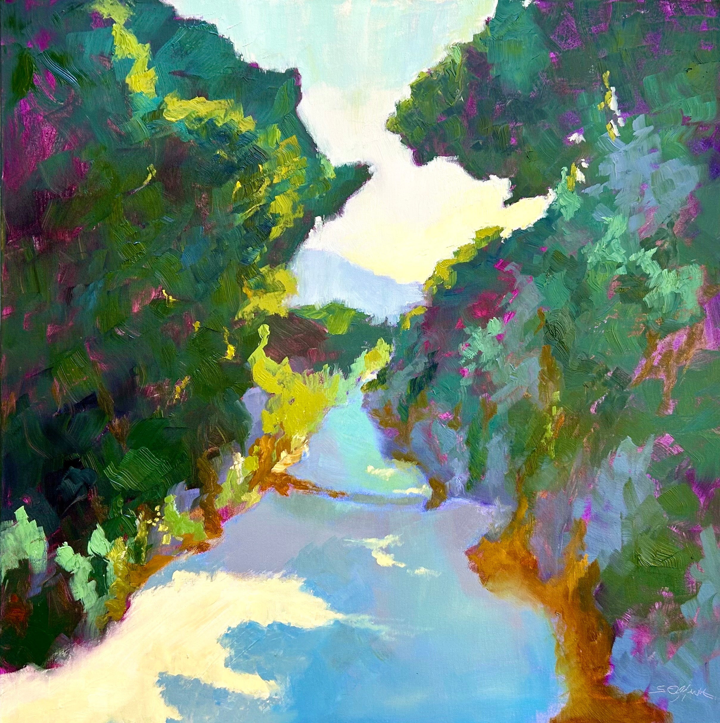 Island Path 2, by Sandra Offutt – Northwind Art