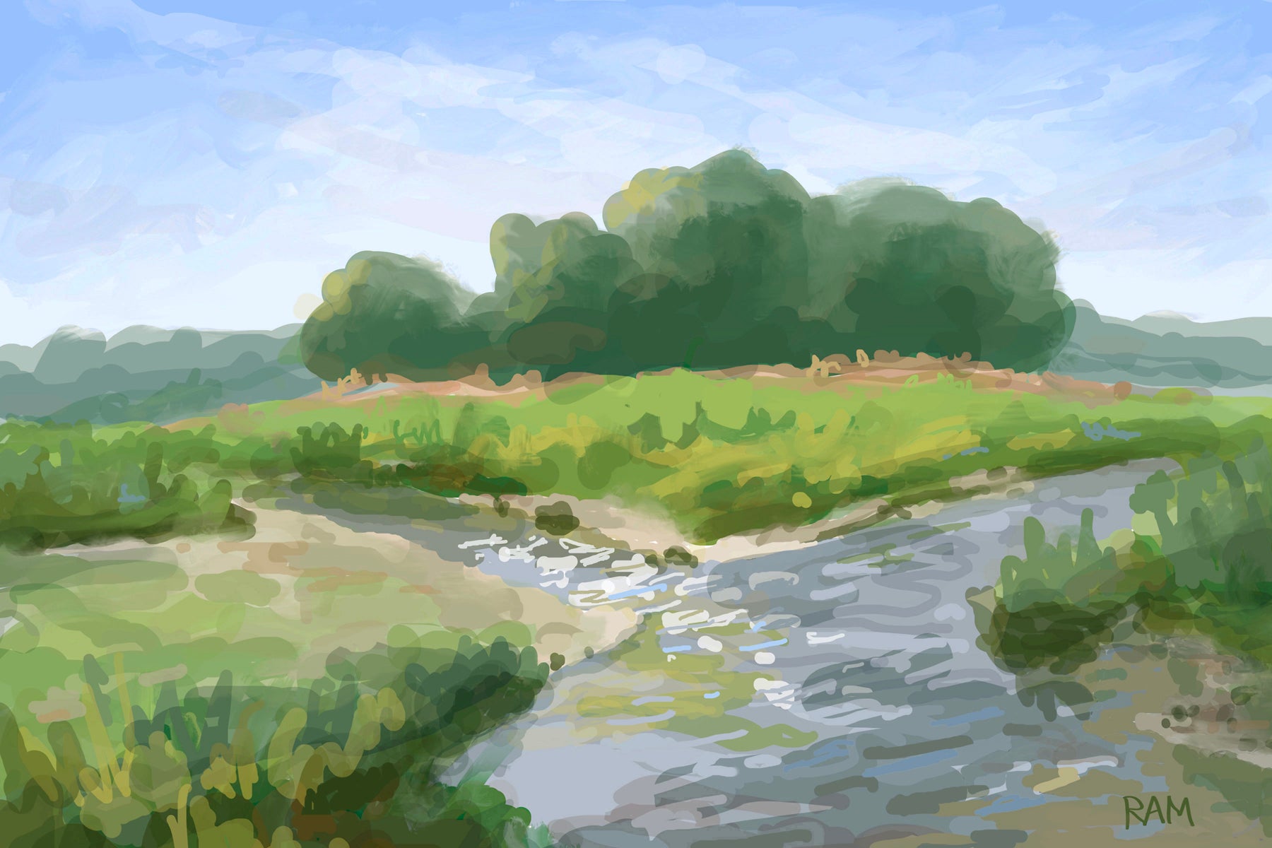 Confluence 1/25, by Roger Morris – Northwind Art