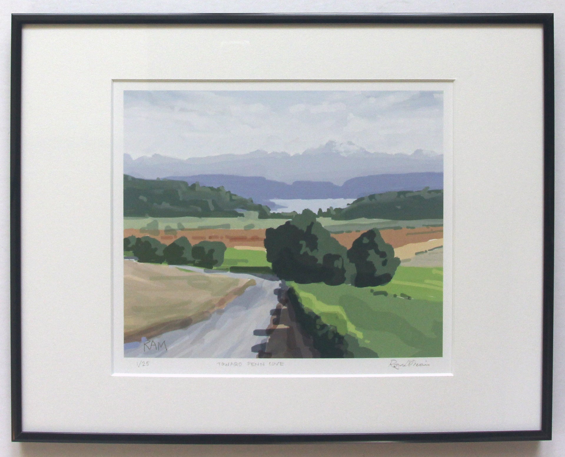 Toward Penn Cove 1/25, by Roger Morris – Northwind Art