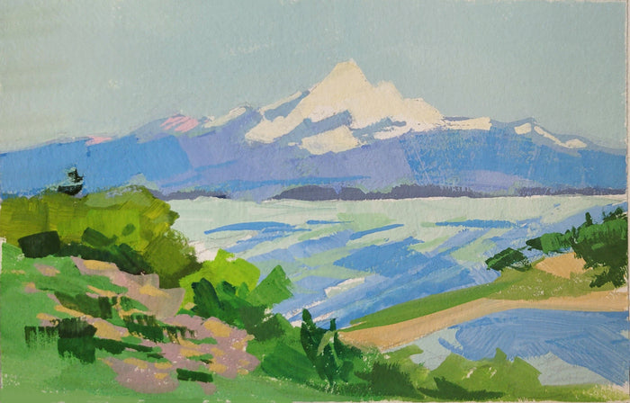 Mt. Baker Plein Air, by Anne Pfeiffer – Northwind Art