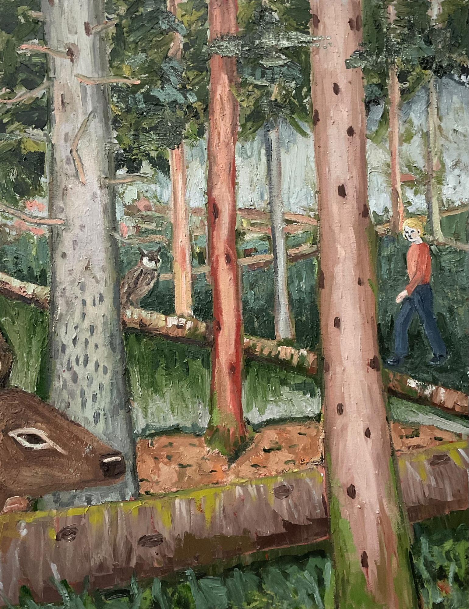 Watching, by Patricia Hagen – Northwind Art